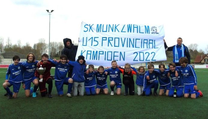 U15 van SK Munkzwalm kampioen | Zwalm | hln.be