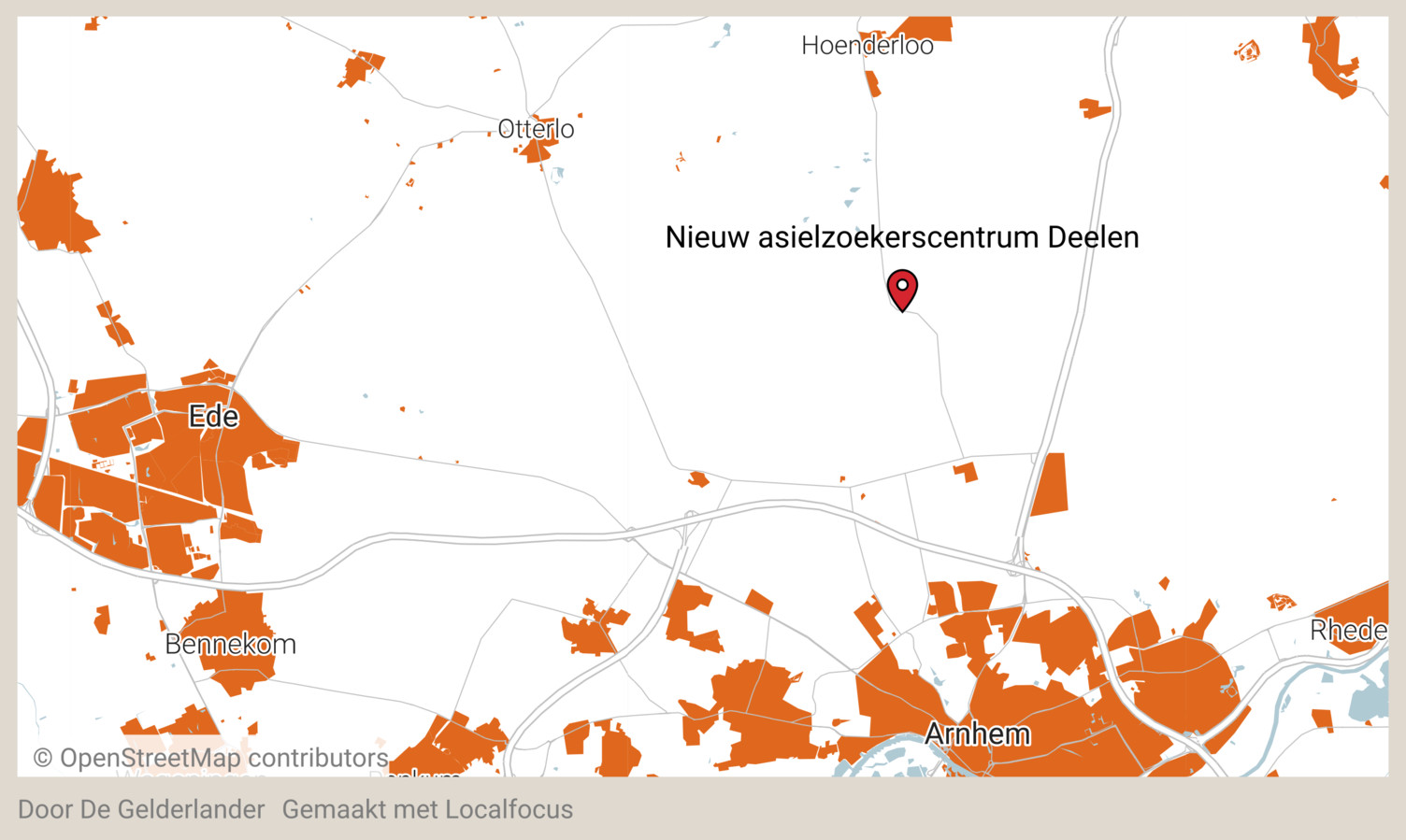 Afgelegen azc bij Deelen opent eindelijk de deuren: tweehonderd ...
