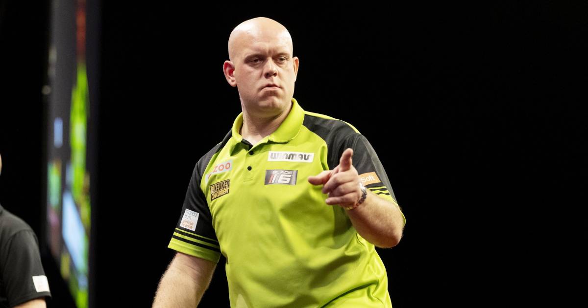 Michael van Gerwen vernedert Peter Wright en is finalist op World Grand ...