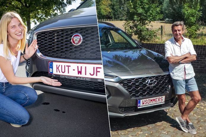 Zoveel brachten gepersonaliseerde nummerplaten als ‘KUT-WIJF’ en ...