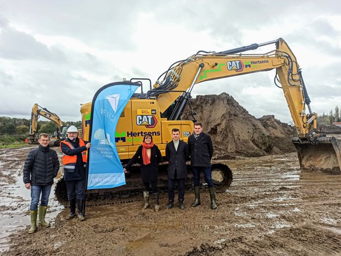 Werken nieuw bedrijventerrein Rieme Noord-Callemansputte zijn gestart ...