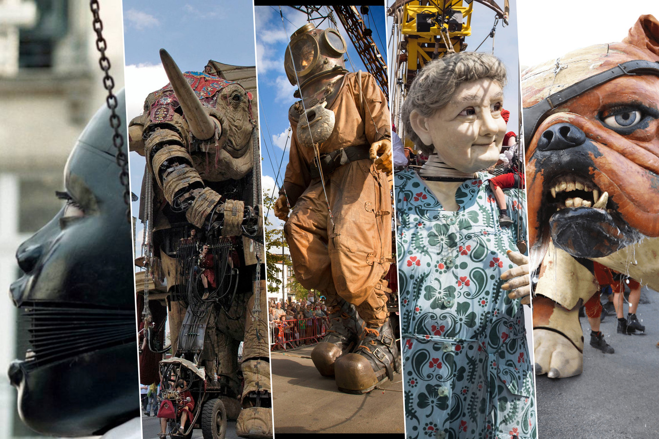 De reuzen van Royal de Luxe in Antwerpen doorheen de jaren: van Grote ...