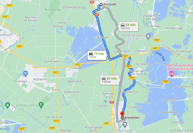 Huh? Snelweg A2 ‘verdwenen’ op Google Maps, automobilisten worden over ...