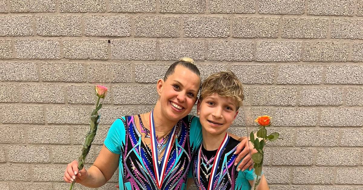 Milou Verkerke en Thijs van Welt Nederlands Kampioen acrogym | Sport in Zeeland | pzc.nl