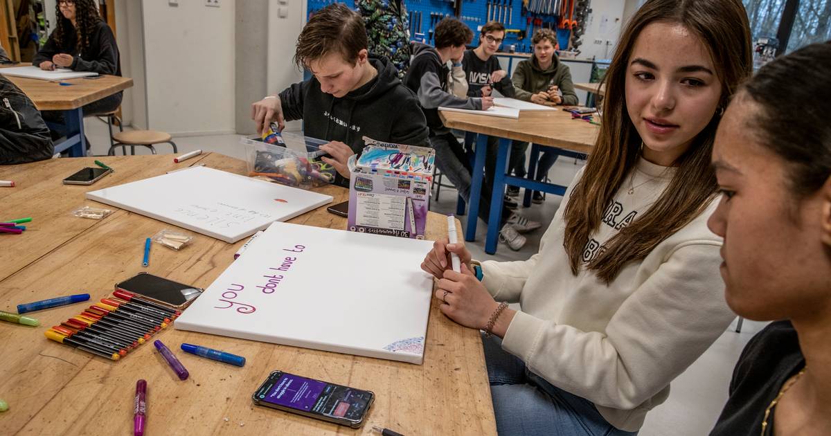 Frits Philips Lyceum gaat voor mentale gezondheid; ‘Je slecht voelen ...