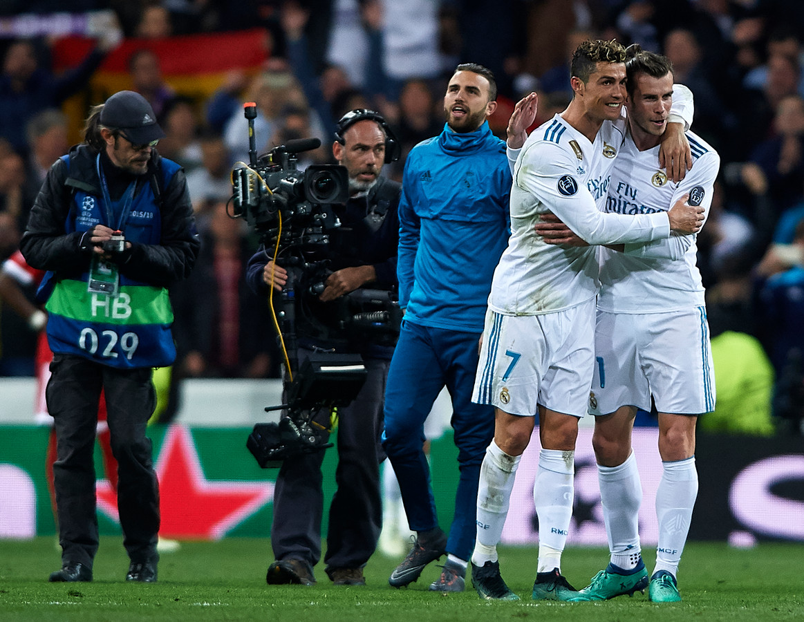 Zo vierden de spelers van Real Madrid hun vierde finaleplek in vijf ... Zo vierden de spelers van Real Madrid hun vierde finaleplek in vijf ...