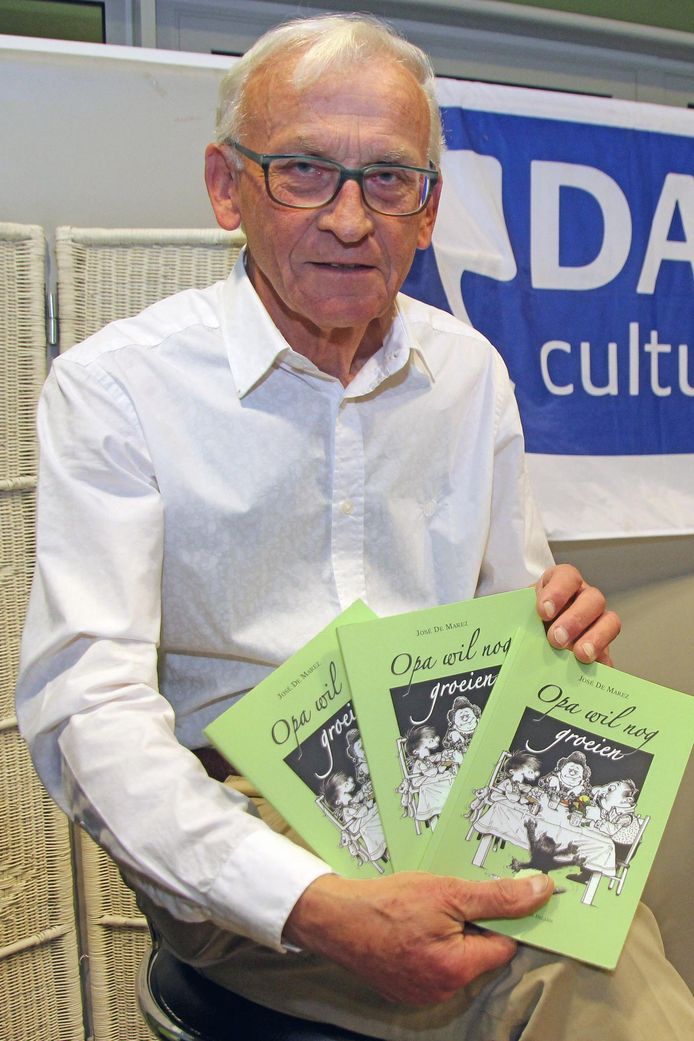 José De Marez lanceert boek 'Opa wil nog groeien' | Zwevegem | hln.be
