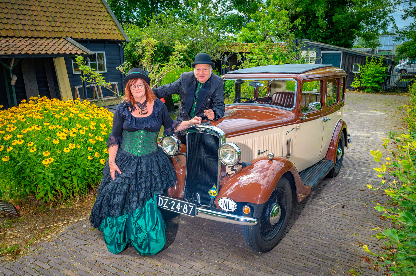 Evert en Nel gaan in vol ornaat terug in de tijd: ‘Best gedoe ...