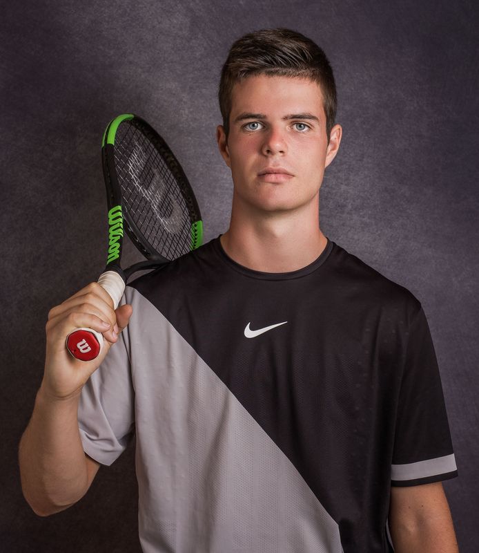 Zeeuws tennistalent Daniel de Jonge vindt fitnessen met een mondmasker ...