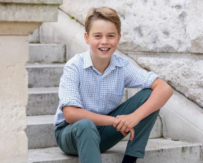 Kleine jongens worden groot: prins George viert 10de verjaardag met ...