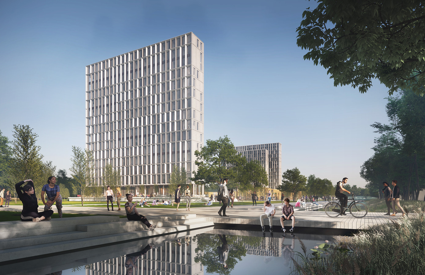 Bouw gestart van 735 studentenwoningen op TU- campus; oplevering al in ...