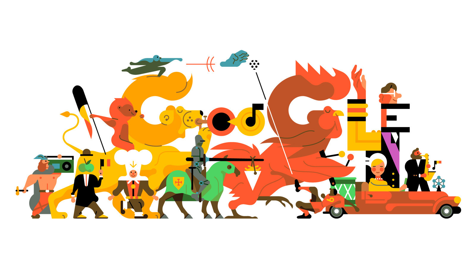 Herken jij de 15 symbolen in de Belgische doodle van Google? | Foto ...
