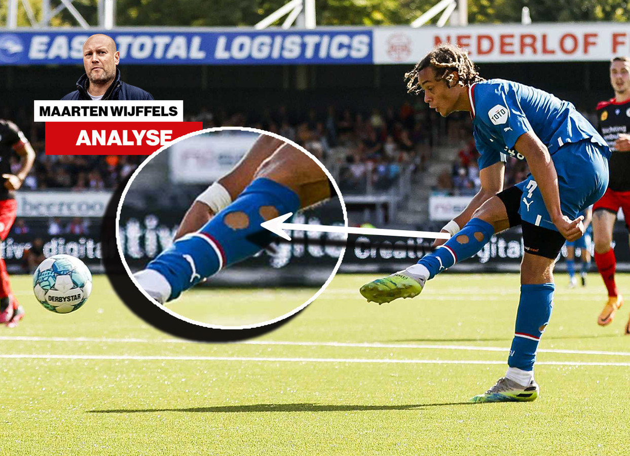 Alles bij Xavi Simons ademt puur voetbal, maar houd ook zijn sokken in ... Alles bij Xavi Simons ademt puur voetbal, maar houd ook zijn sokken in ...