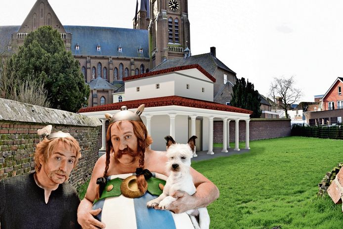 Asterixen beginnen petitie tegen bouw van replica Cuijkse tempel: ‘Je ...