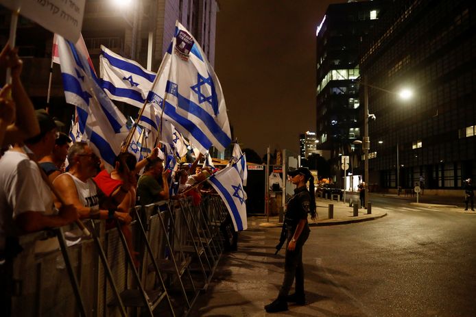 Weer massale protesten in Israël tegen juridische hervorming ...