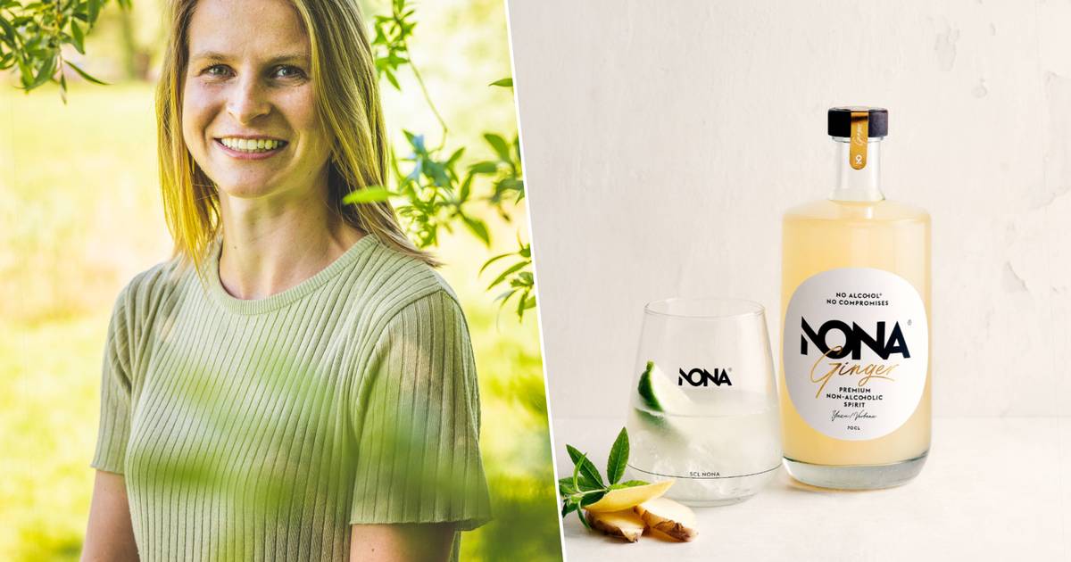 Charlotte (28) brengt nu ook derde alcoholvrije NONA-drank op de markt ...