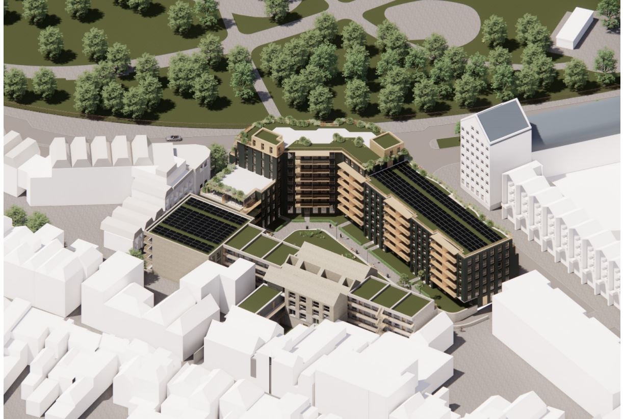 Buurt nu al enthousiast over bouw Central Park 076: 'Waanzinnig mooi gebouw’ | Foto | bndestem.nl