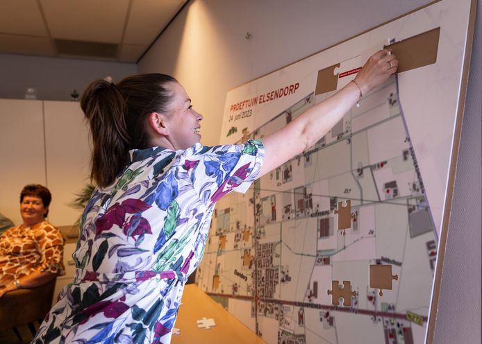 Puzzel proeftuin Elsendorp na vallen en opstaan eindelijk gelegd ...