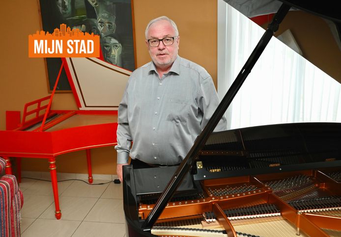 MIJN STAD. Eric Hallein, voorzitter van Orgelkring Adriaen Willaert ...