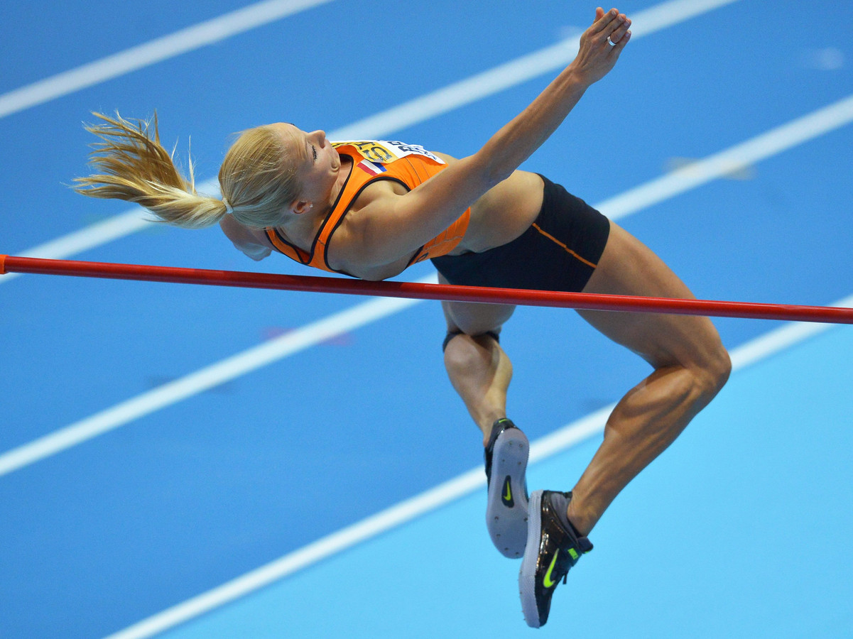 Weer Nederlands record hoogspringen Broersen | Foto | ed.nl