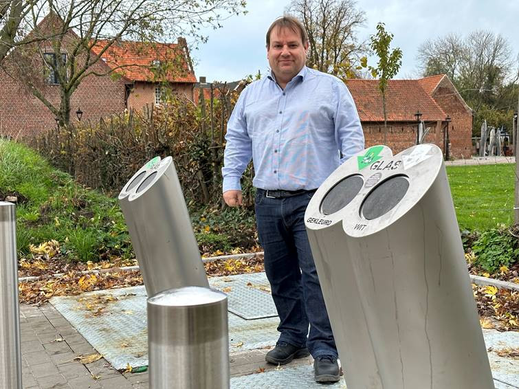 Vijf bijkomende ondergrondse glasbollen: “Ondergrondse glasbollen doet ...