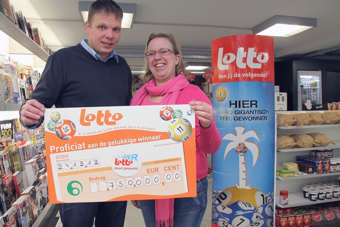 Bij Bart (44) van dagbladhandel Odette ligt uw kans op Lottowinst ...
