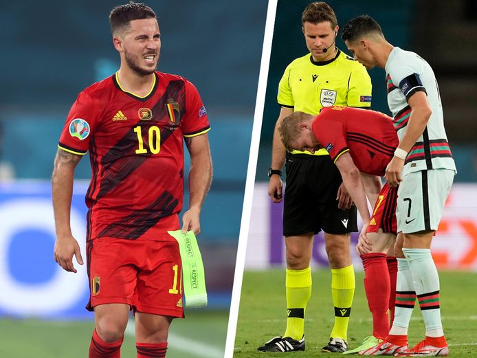 Medische staf Rode Duivels deze week wéér vol aan de bak met Hazard en ...