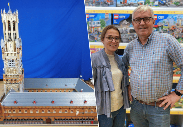 LEGO-maquette van Belfort blikvanger in Brugs Brickhouse, dat zaterdag de deuren opent: “We ...