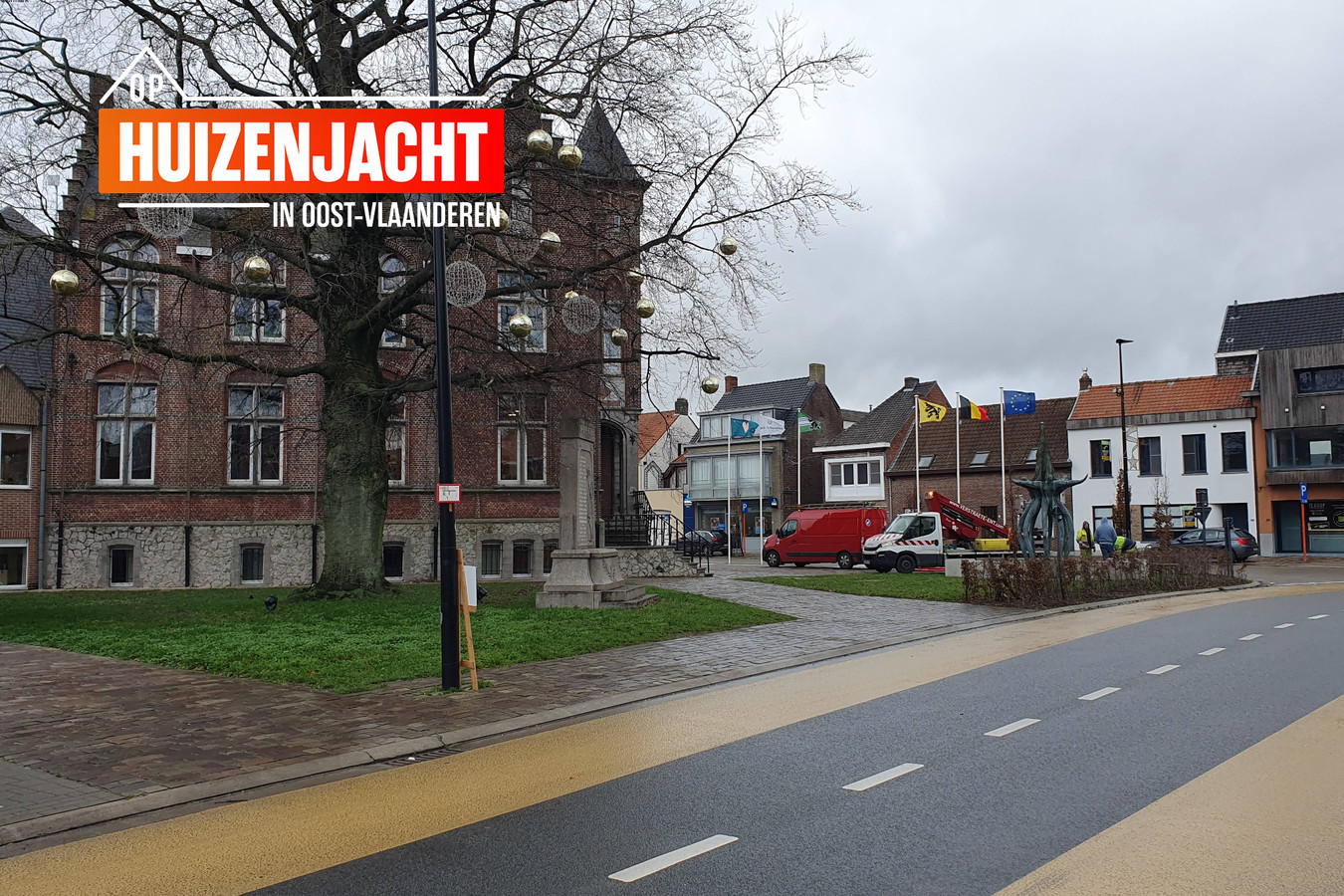 HUIZENJACHT. Sint-Laureins, het rustige polderdorp aan de Nederlandse ...