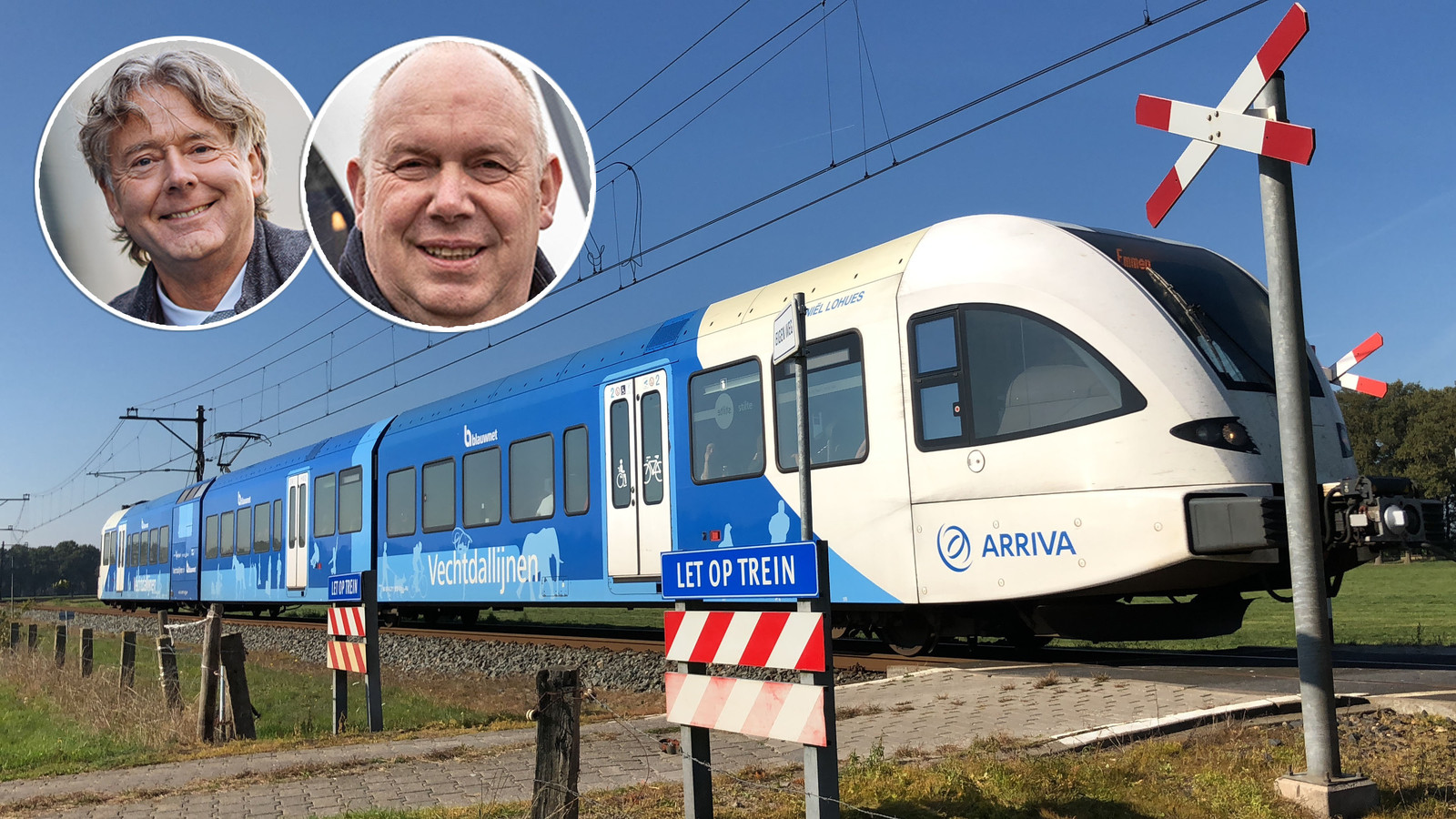 Arriva nam tien jaar geleden de Vechtdallijnen over en viert dat: ‘Er ...