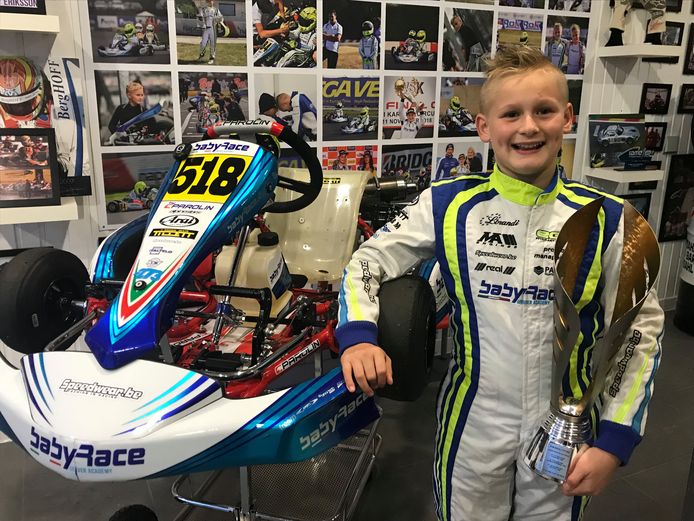 Ean Eyckmans (10) wint zilver op WK karting | Herentals | hln.be