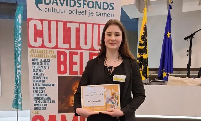 Veurnse Tika scoort zilver op finale Junior Journalist: “Schrijven blijft een hobby” | Veurne ...