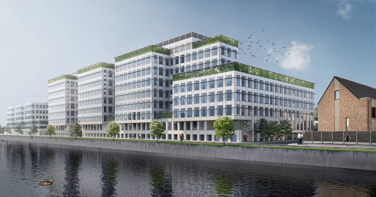 Jan De Nul gestart met bouw nieuwe kantoren in Hofstade | Aalst | hln.be