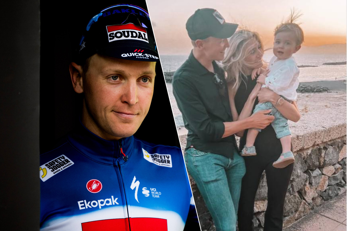 Met vrouw en zoon op de Teide: Tim Merlier bereidt zich samen met zijn ...