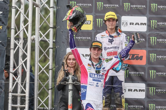 Topzege voor Jago Geerts in GP MX2 Vlaanderen, Liam Everts net naast ...