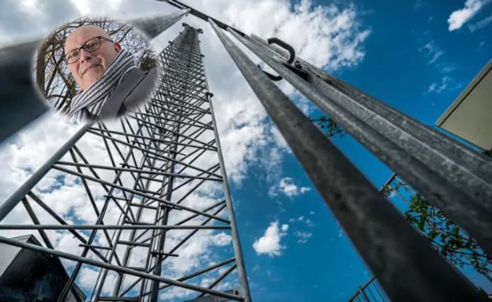 Onvrede over Vodafone-zendmast van bijna 40 meter hoog aan de rand van ...
