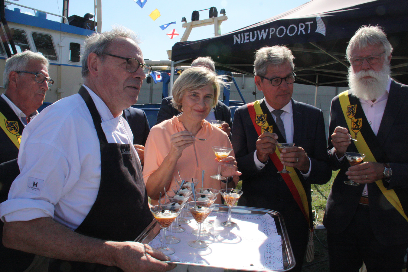 IN BEELD. Met garnaal kiest VLAM voor het eerst schaaldier als vis van ...