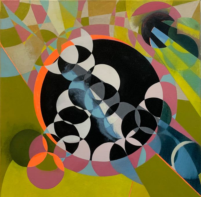 Annik Rachel Klaes vindt in schilderkunst late roeping: “Muziek bepaalt ...