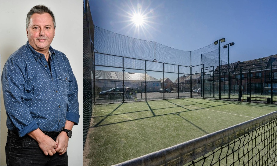 Kink in de kabel voor aanleg padelterreinen op sportsite De Pit ...