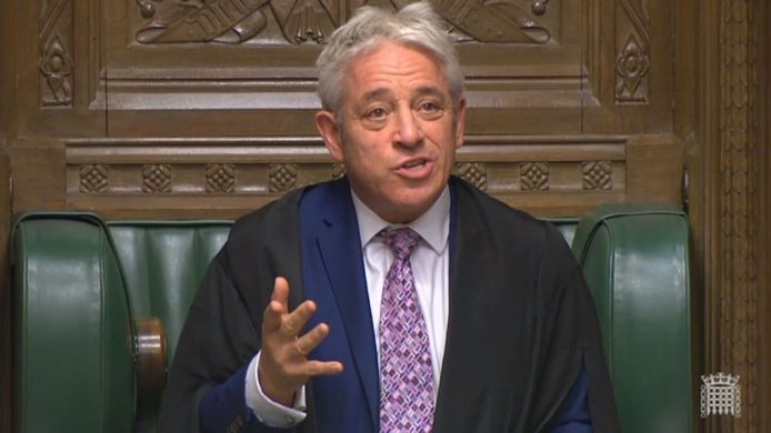 John ‘order’ Bercow doet boekje open over zeldzame roerige periode in ...