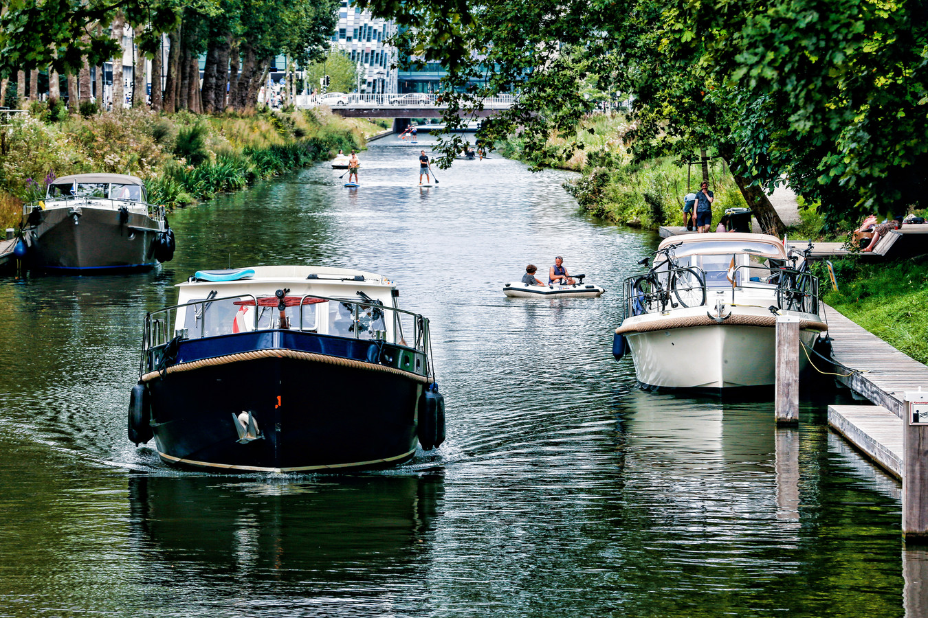 In dit nieuwe watersportmekka wil iedereen het water op: ‘Het is hier ...
