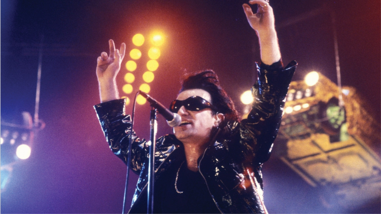 U2 in Boston (1992): ‘Een alien in glimmend pak’ | Humo