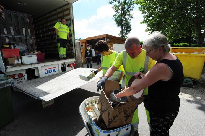 Mobiele recyclageparken keren vrijdag terug naar Zemst | Zemst | hln.be