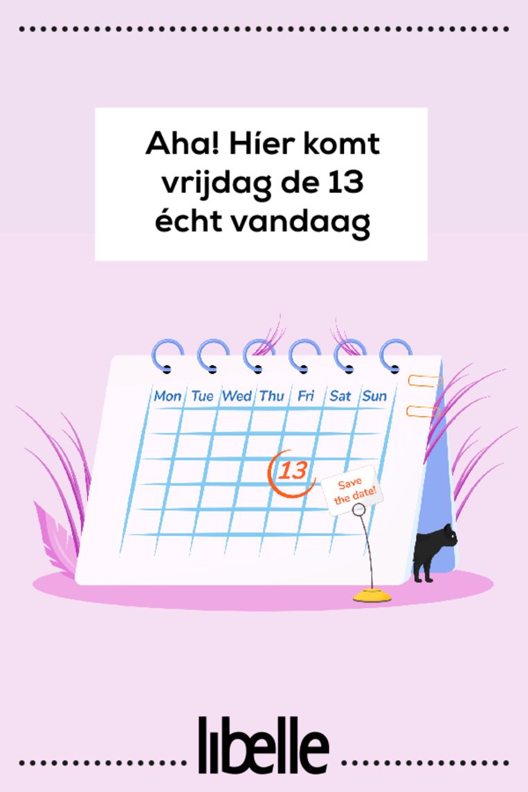 Aha! Hier komt vrijdag de 13e écht vandaan | Libelle