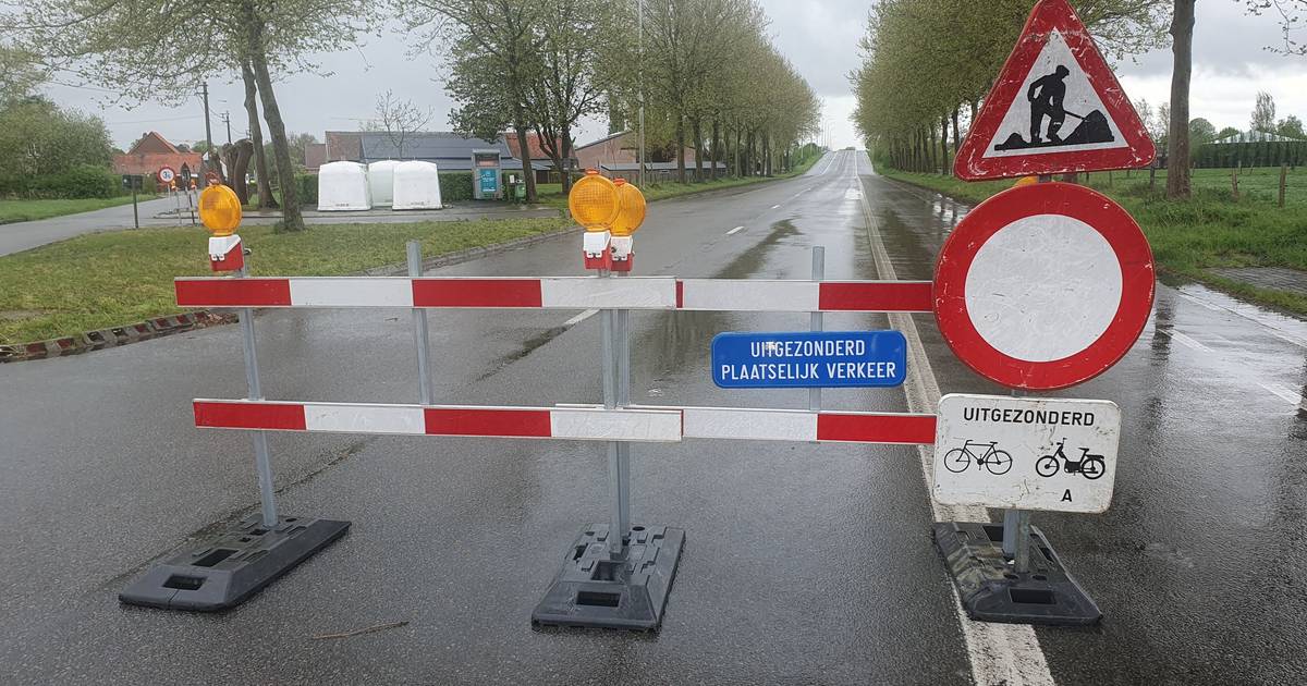 Eindelijk weer verkeer tussen Bellem, Ursel en Zomergem: grote ...