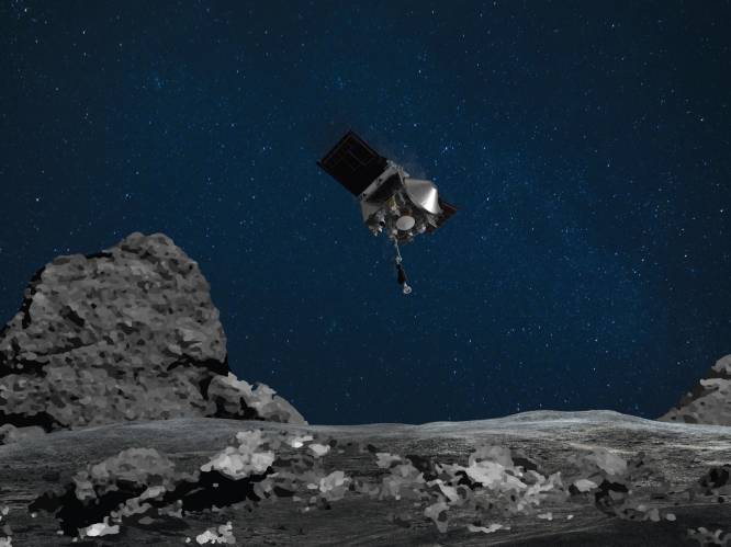 Ruimtesonde verzamelt materiaal van ruimterots op 333 miljoen kilometer ...