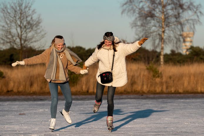 Schaatsen op Kalmthoutse Heide? Daar is het nog te vroeg voor ...