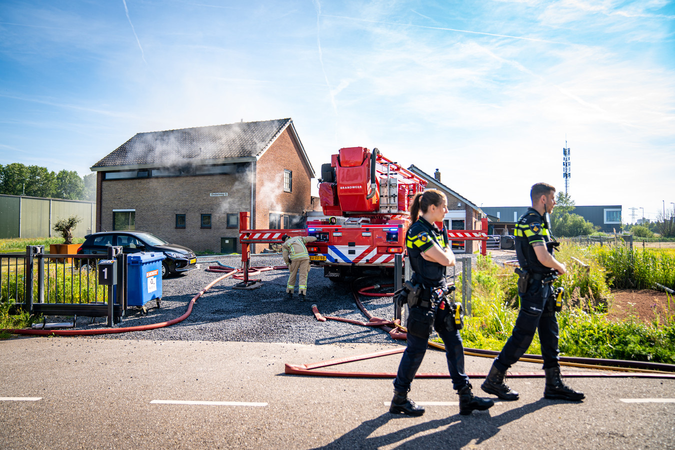 Veel rookontwikkeling bij brand in woning Rotterdam-Nesselande | Foto ...