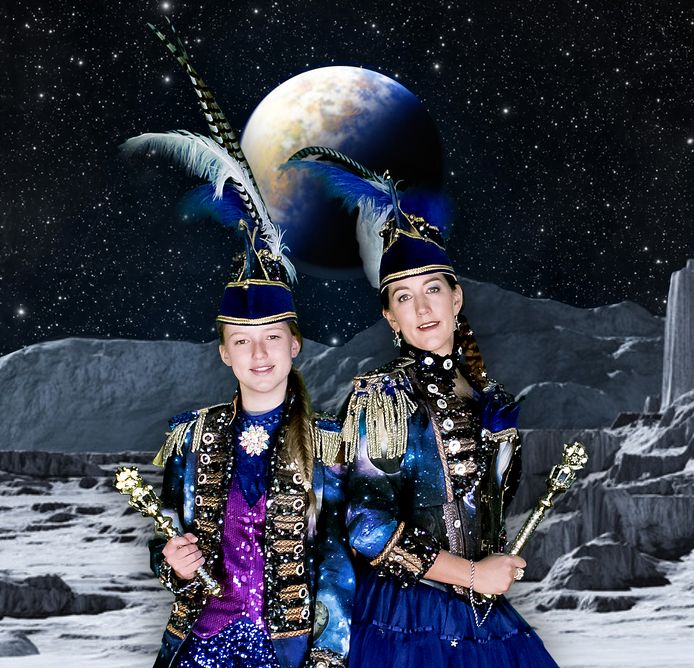 Veldhoven krijgt prinses carnaval: ‘Prins Es’ en dochter regeren over ...