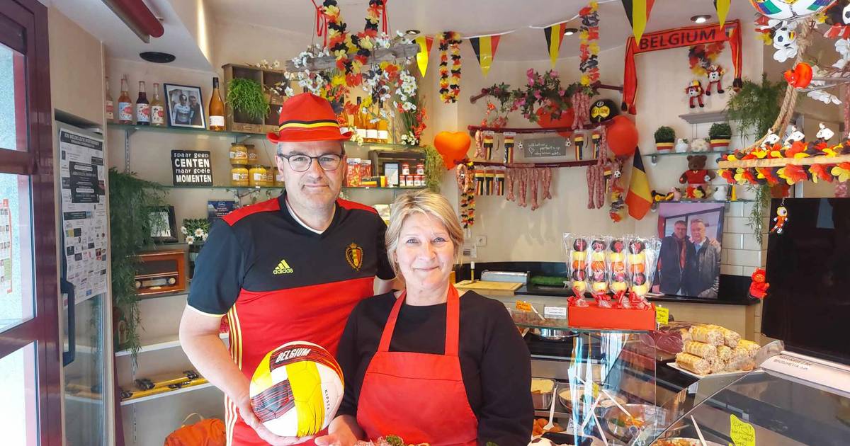 Slagerij Stul ondergaat tricolore metamorfose voor EK voetbal: “De ...